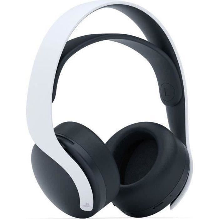 Casque-Micro Sans-Fil PULSE 3D Blanc/White pour PS5 - Compatible PS4 - PlayStation Officiel ...