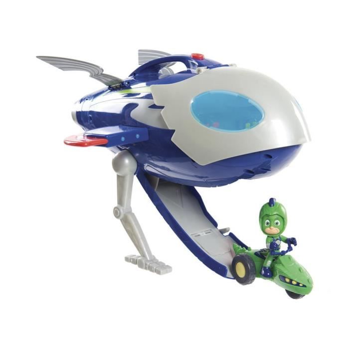 LES PYJAMASQUES Super Moon Vaisseau HQ Rocket (figurine et véhicule ...