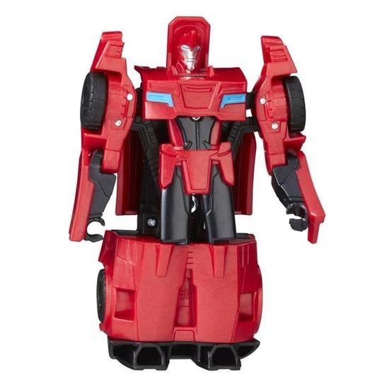 TRANSFORMERS Rid Sideswipe One-Step Changer - Cdiscount Jeux - Jouets