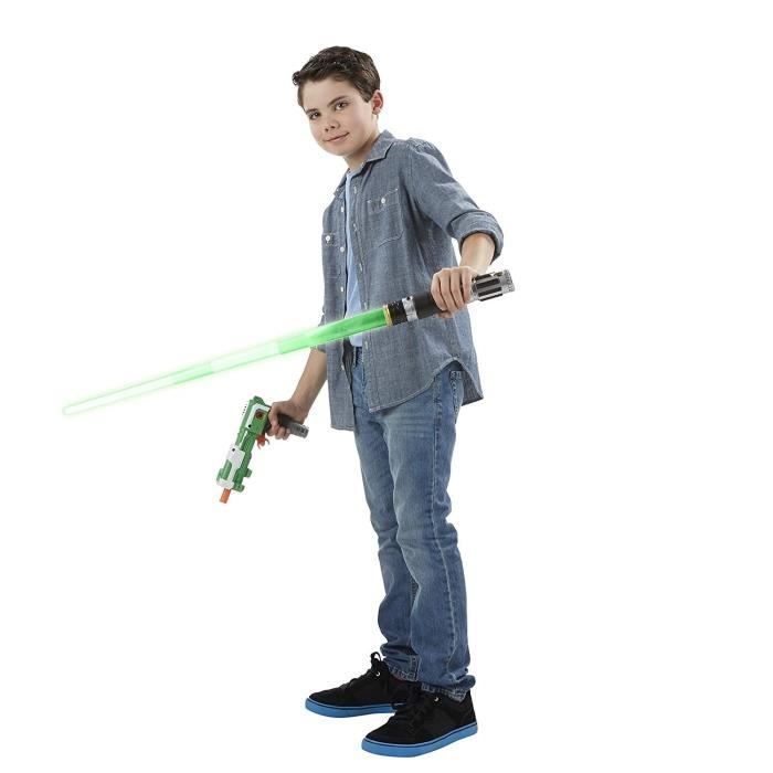 STAR WARS - Sabre Laser avec Blaster Intégré - HASBRO - Personnalisable ...