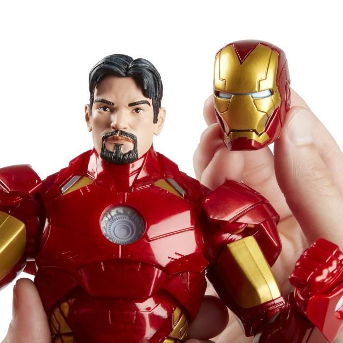 Figurine Premium Marvel Legends 30cm - Iron Man - Avengers - Rouge - 30 ...