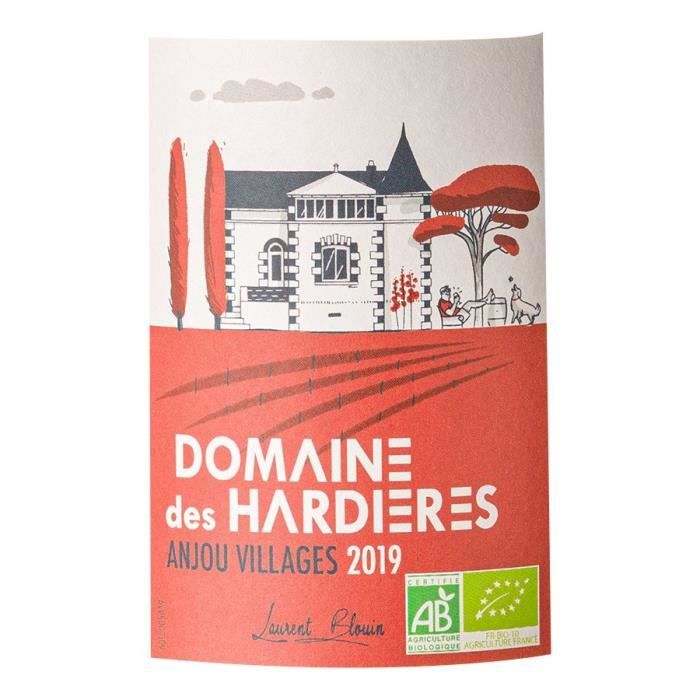 Domaine des Hardières 2019 Anjou Villages - Vin rouge de la Val de ...