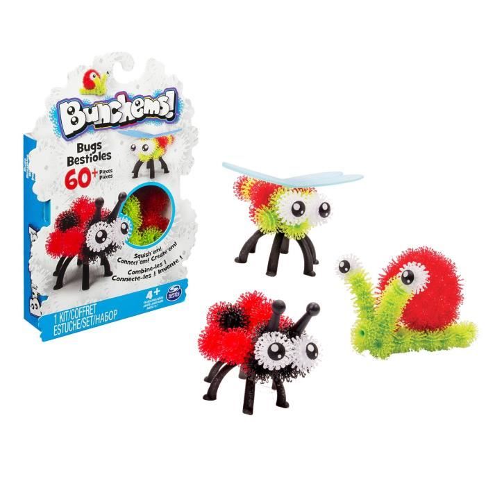 BUNCHEMS Coffret 3 Modèles - Bugs Bestioles - Cdiscount Jeux - Jouets