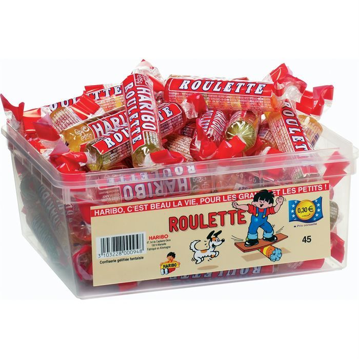 Haribo Roulettes aux Fruits 45 pces - Cdiscount Au quotidien