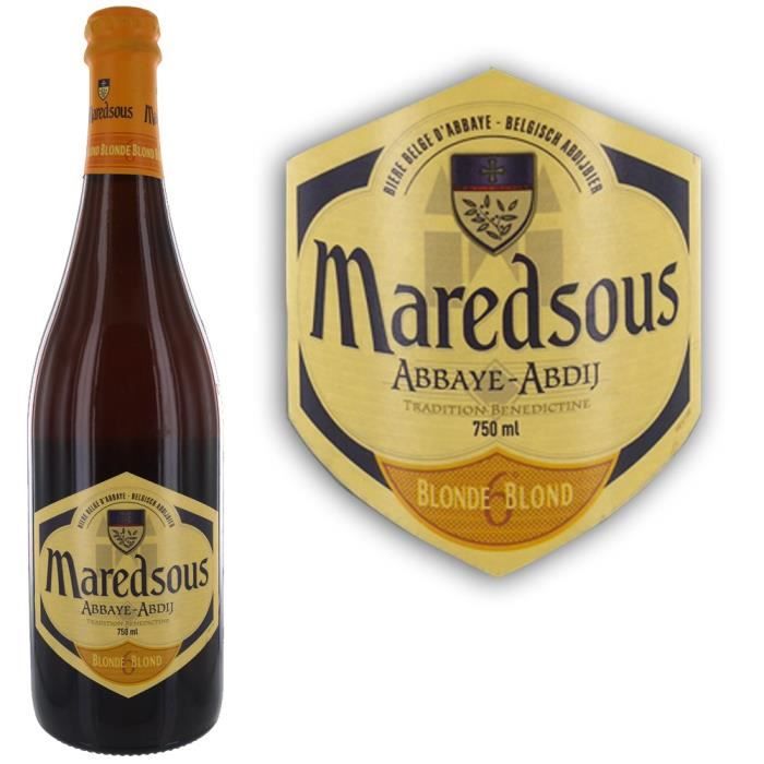 Maredsous triple - Bière Blonde - 75 cl - La cave Cdiscount