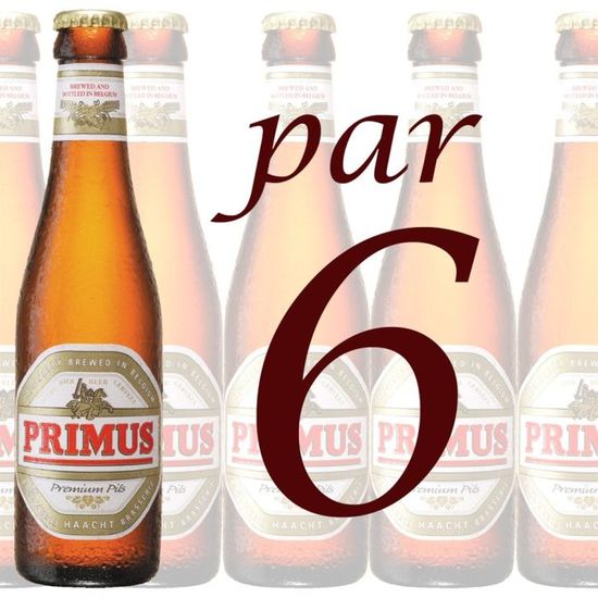 Bière Primus (x6) - La cave Cdiscount