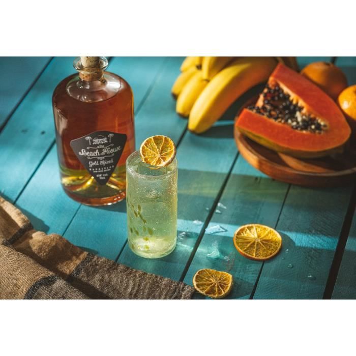 Rhum Beach House Spice Gold - Rhum épicé - Ile Maurice - 40%vol - 70cl ...