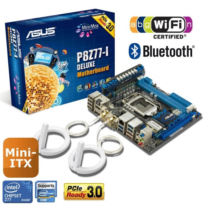 Asus P8Z77-I DELUXE Mini-ITX - Cdiscount Informatique