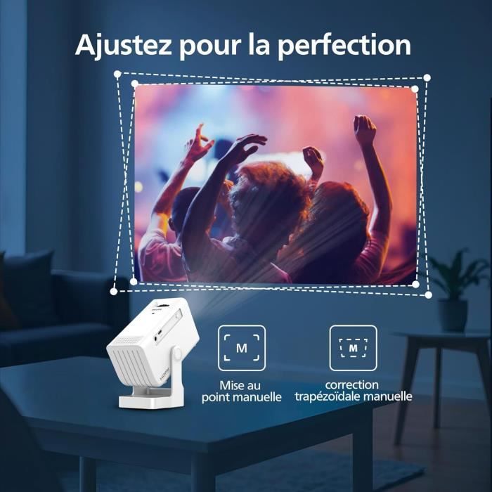 Vidéoprojecteur - PHILIPS - NeoPix 140 - HD 720p - LED - Wi-Fi - Blanc ...