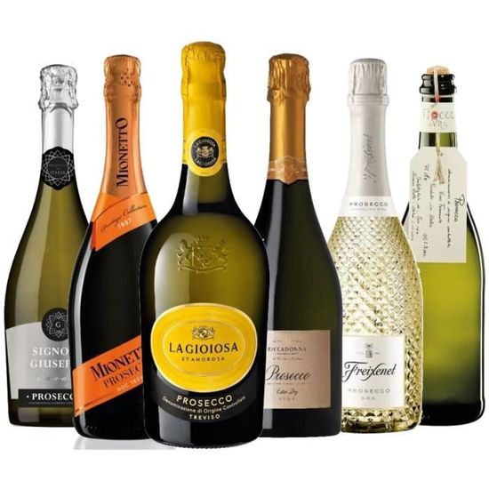 Pack 6 bouteilles spécial Prosecco - La cave Cdiscount