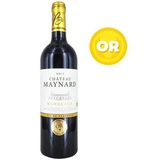 Château Maynard 2017 Bordeaux - Vin rouge de Bordeaux - La cave Cdiscount