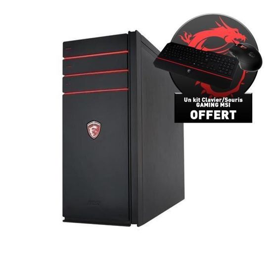 MSI PC Gamer Codex-220XFR - 8 Go RAM - Sans OS - Processeur Intel Core ...