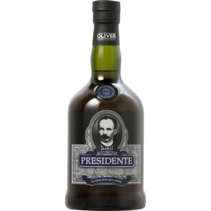 Presidente Marti - Rhum hors d'âge - Anejo - 40%vol -70cl - La cave ...