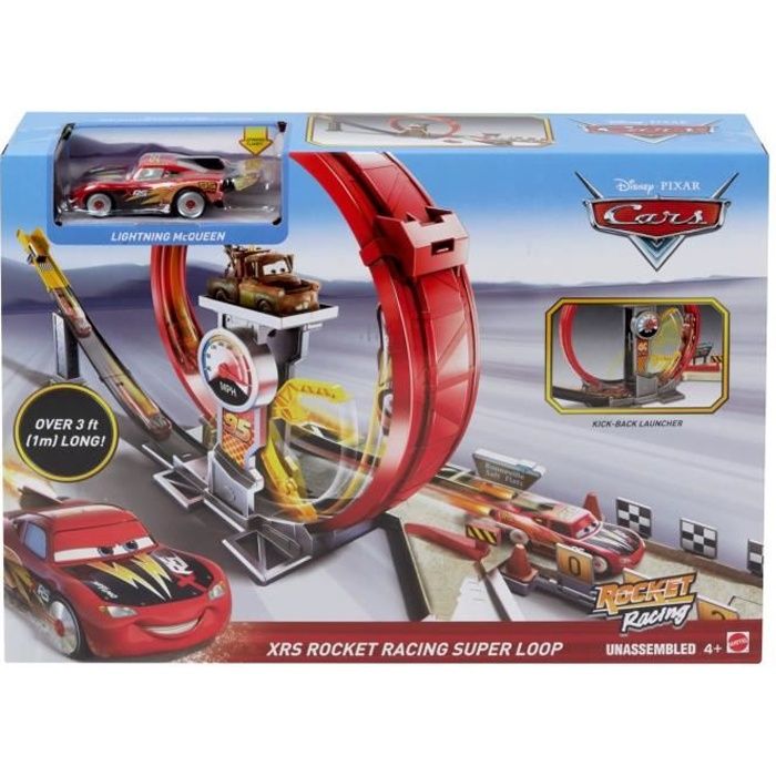 CARS XRS Looping Rocket Racing - Cdiscount Jeux - Jouets