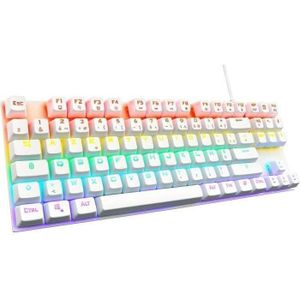 Clavier G Lab Blanc - Cdiscount