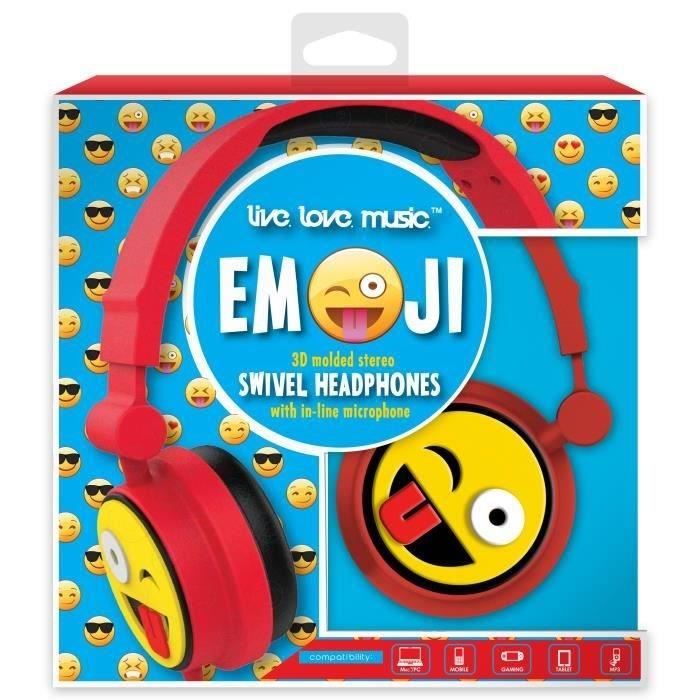 DGL TOYS casque audio enfant audio Emoticon Clin d'œil - Cdiscount Jeux ...
