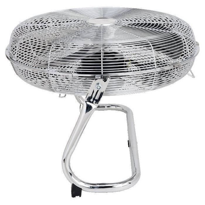 OCEANIC Lot de 3 ventilateurs industriels de sol - Brasseur d'air 70 W ...