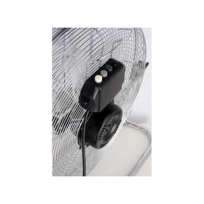 OCEANIC Lot de 3 ventilateurs industriels de sol - Brasseur d'air 70 W ...