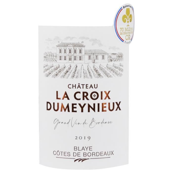 Château La Croix Dumeynieux 2019 Blaye Côtes de Bordeaux - Vin rouge de ...