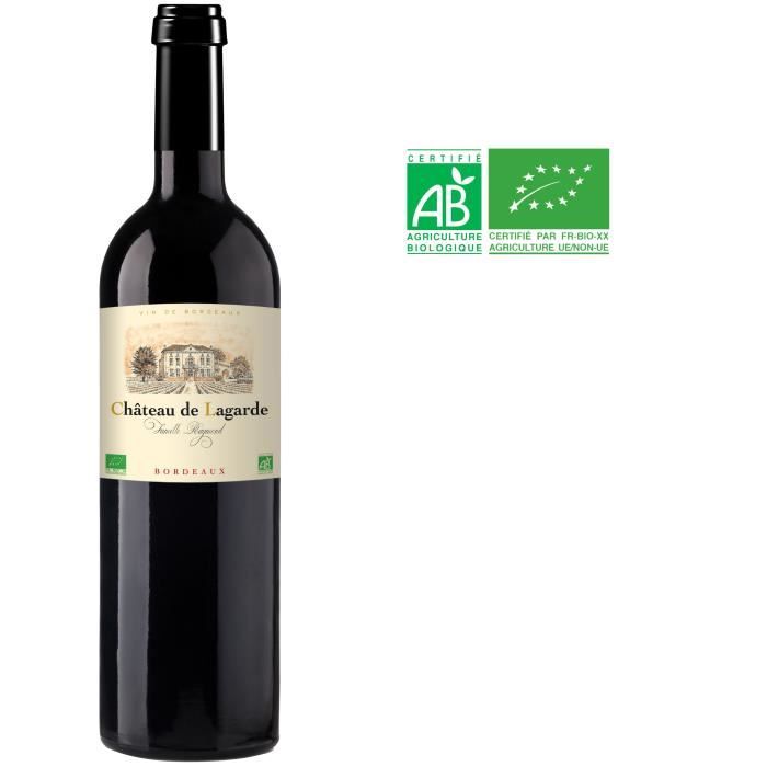 Château de Lagarde 2022 Bordeaux - Vin rouge de Bordeaux - Bio - La cave Cdiscount