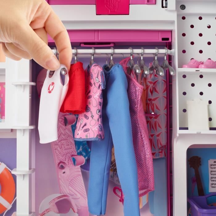 Barbie®-Poupée et Coffret Dressing Deluxe, + de 60 cm, dès 3 ans HGX57 ...