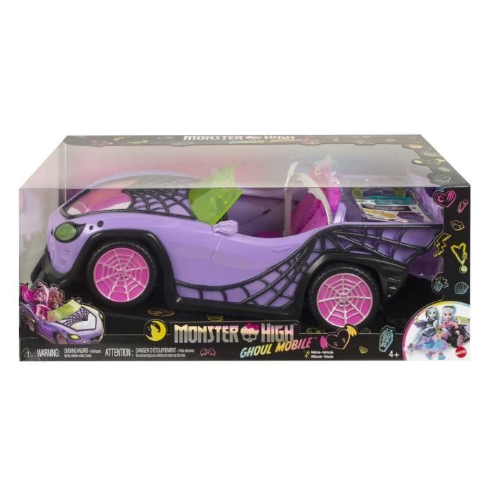 Monster High-Goule Mobile-Voiture avec animal et accessoires HHK63 ...