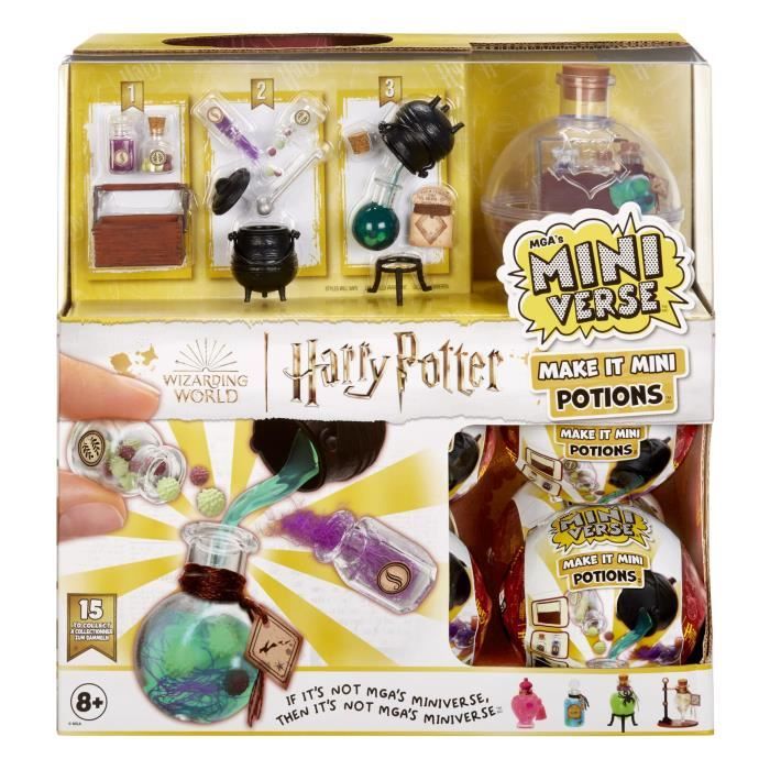 Miniverse - Harry Potter - Boîte complète avec les 15 minis potions à ...