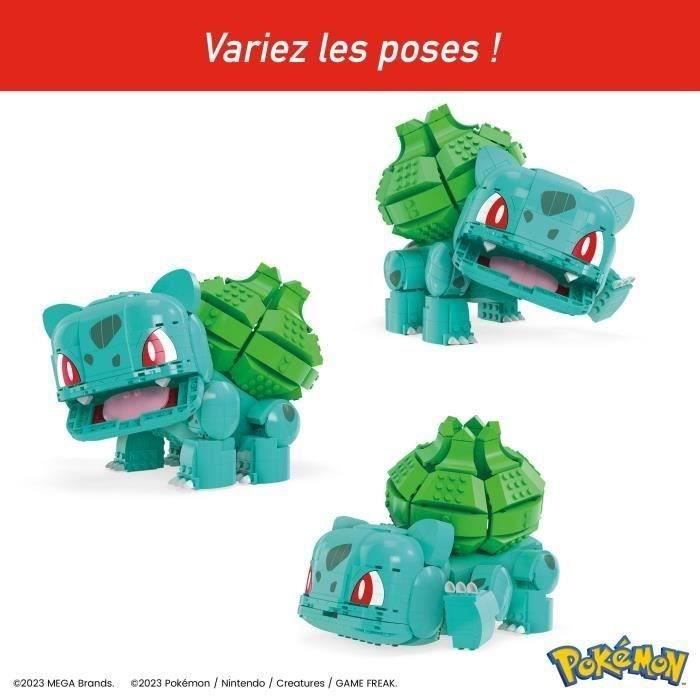 MEGA-Pokémon-Bulbizarre Géant, 1 figurine articulée (355 pcs) HNT96 ...