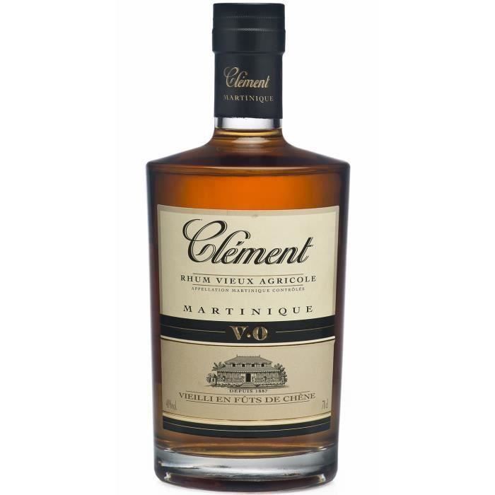 Rhum Clément VO - Rhum agricole vieux - 40%vol - 70cl - La cave Cdiscount