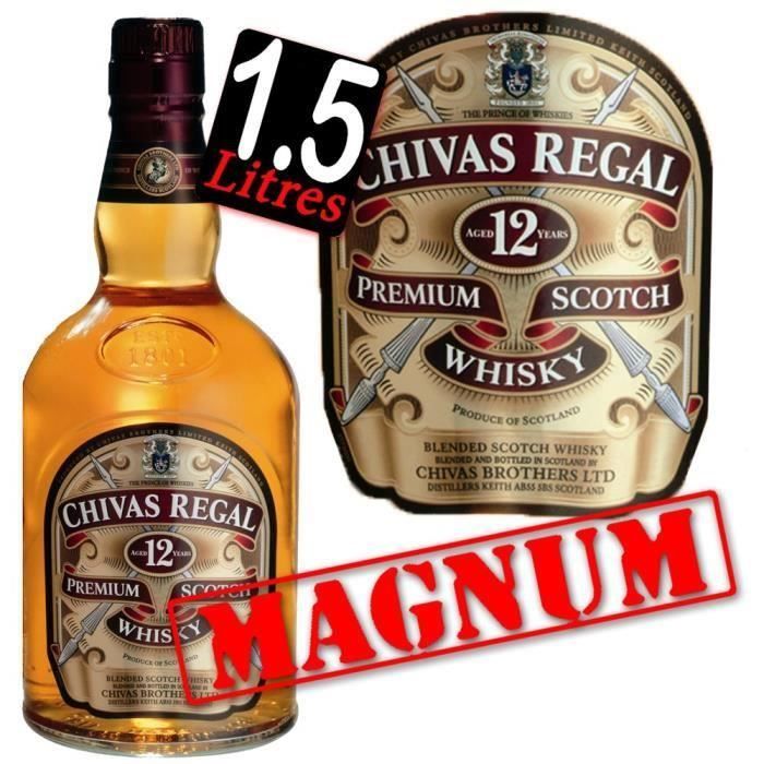 Chivas Regal 1.5L Magnum 12 ans - Achat / Vente Chivas Regal 12 ans ...