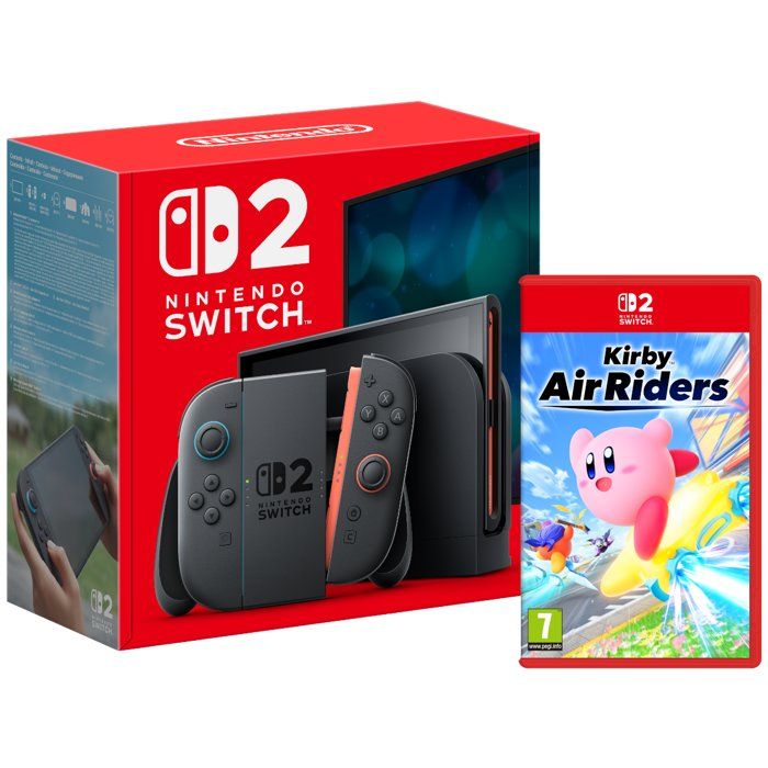 Pack Nintendo : Console Nintendo Switch 2 + Kirby Air Riders ...