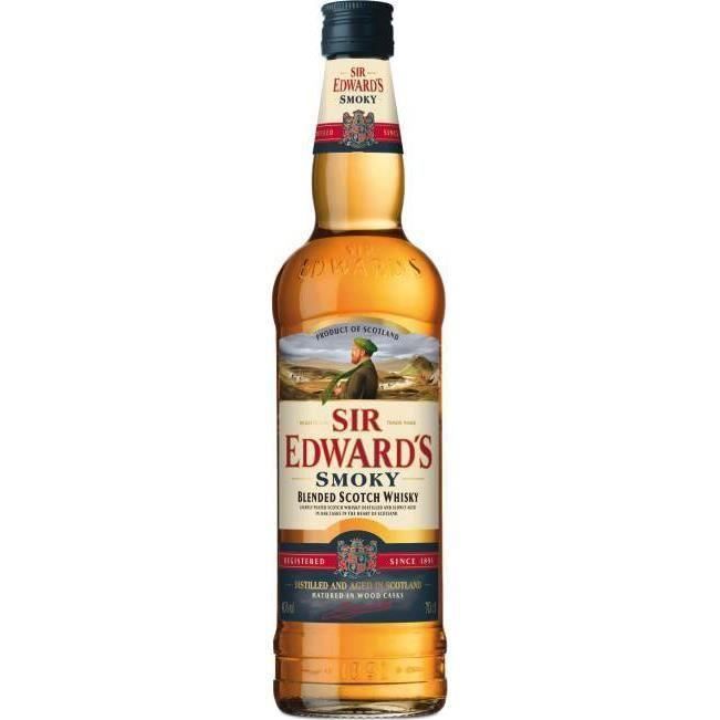 SIR EDWARDS Smoky Whisky - 70 cl - 40 % - Achat / Vente SIR EDWARDS ...