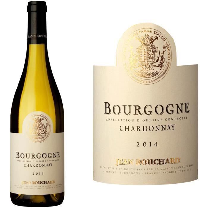 Jean Bouchard Bourgogne Chardonnay 2014 - Vin b... - La cave Cdiscount