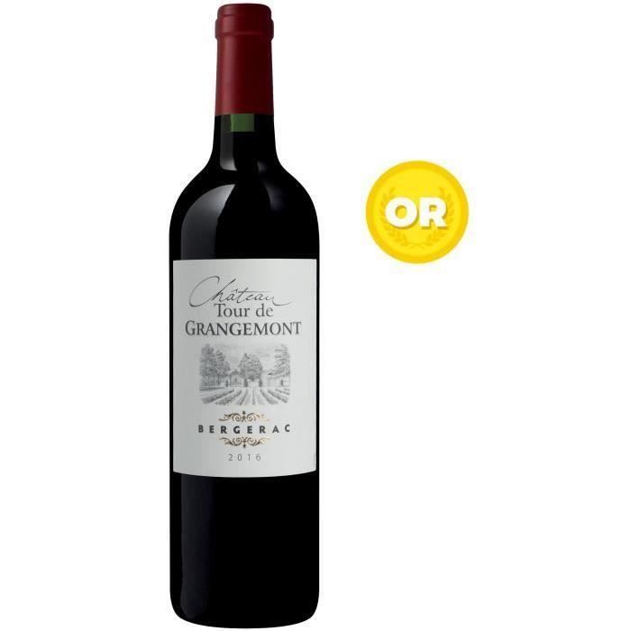 Château Tour de Grangemont 2016 Bergerac - Vin rouge du Sud Ouest - La cave Cdiscount